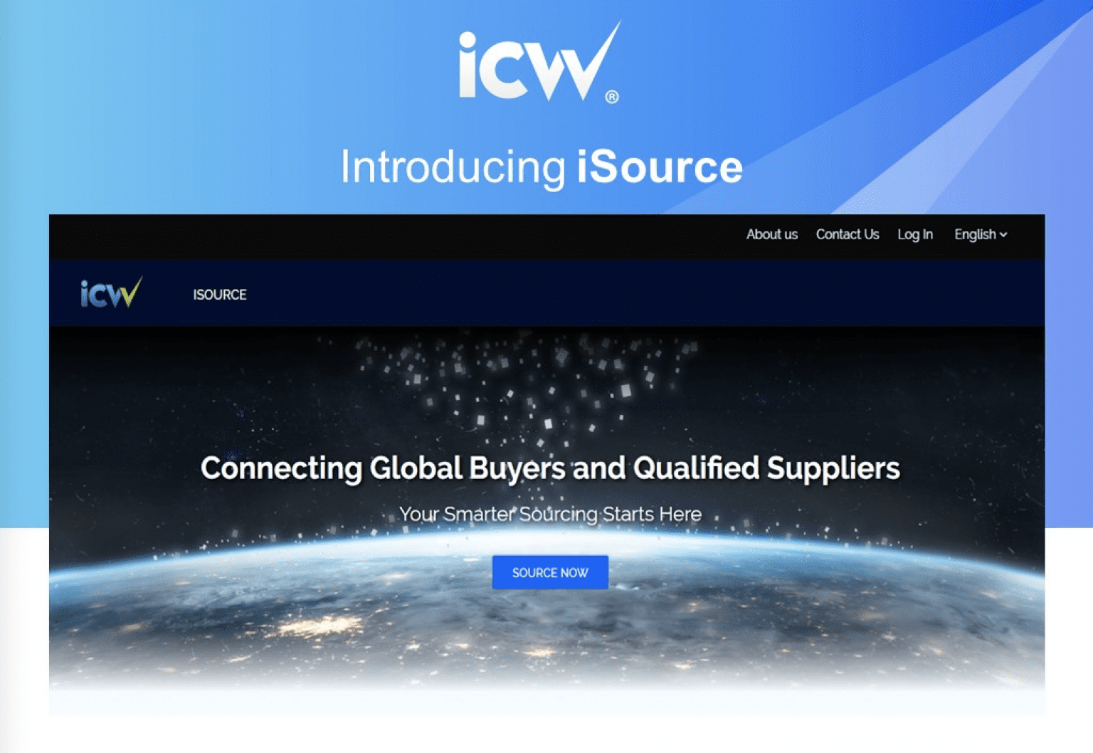 NEW! Your Smarter Sourcing Tools – iSource - ICW