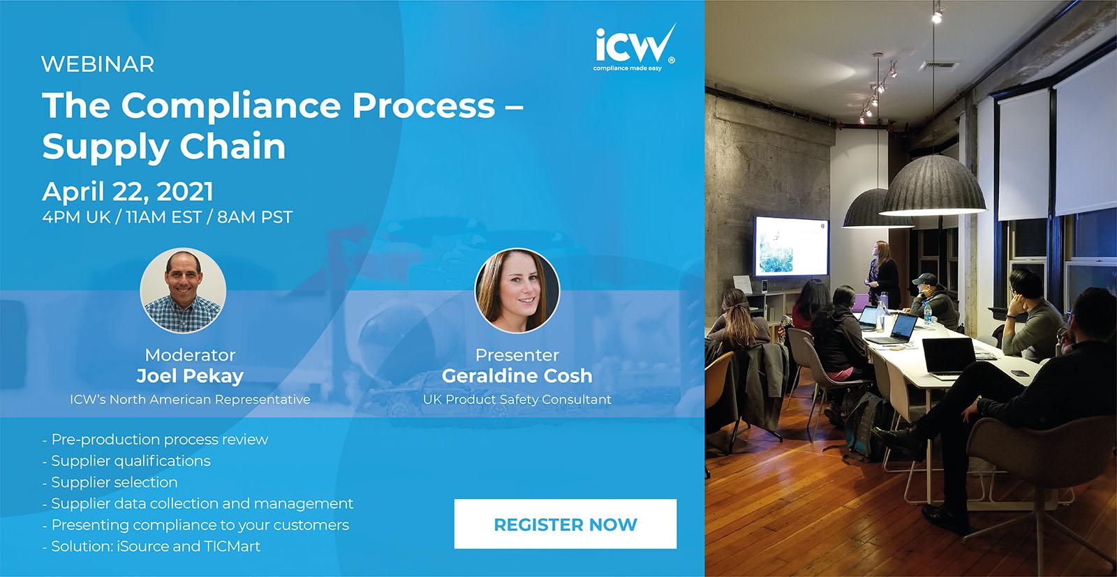 ICW - Webinar Series: The Compliance Process – Supply Chain
