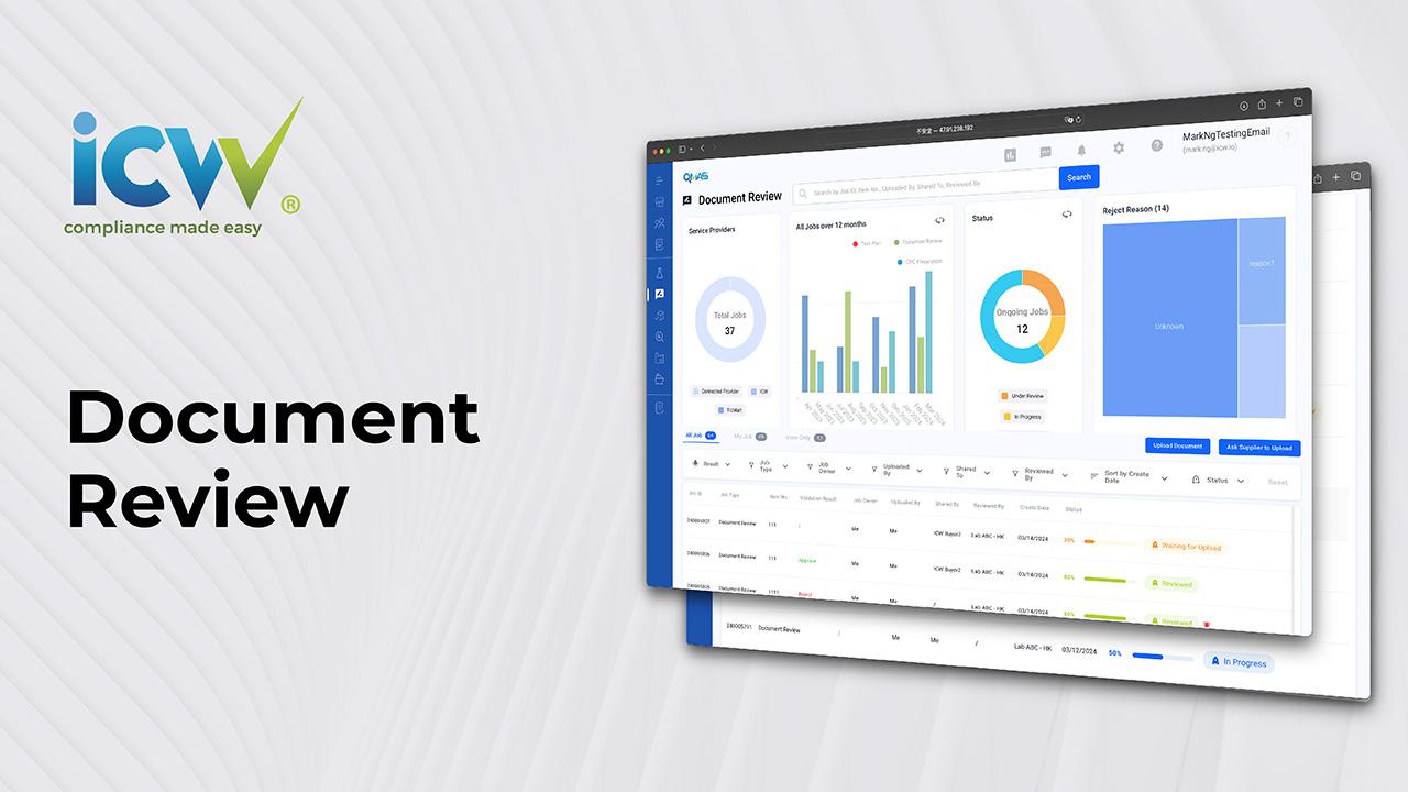 Quality & Product Compliance Management Platform - ICW