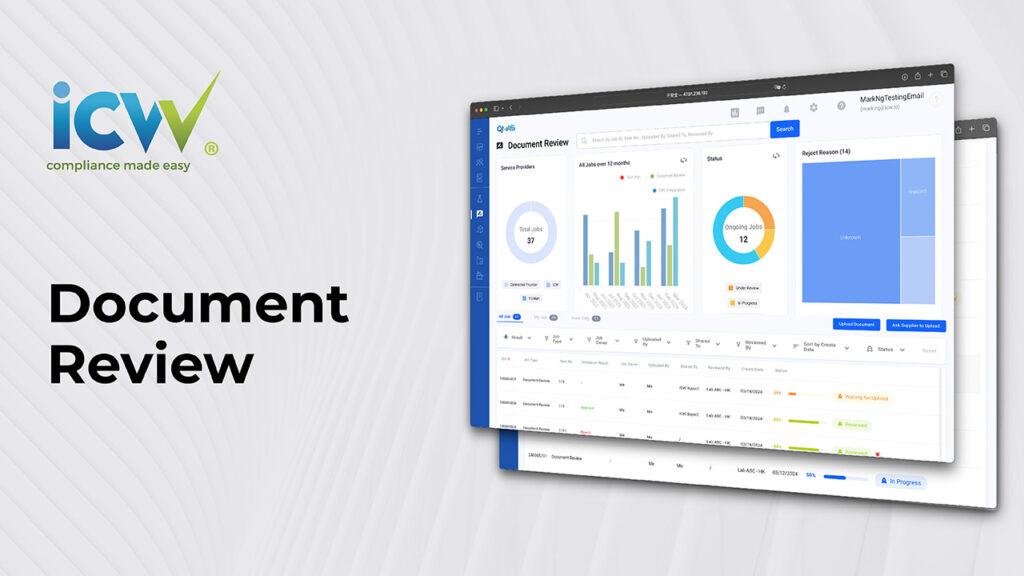 Quality Product Compliance Management Platform Icw